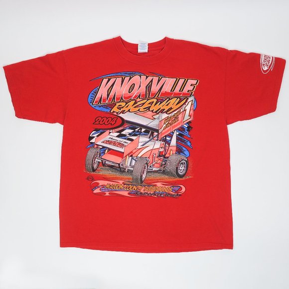 Gildan | Shirts | Y2k Knoxville Raceway Racing Graphic Tshirt | Poshmark